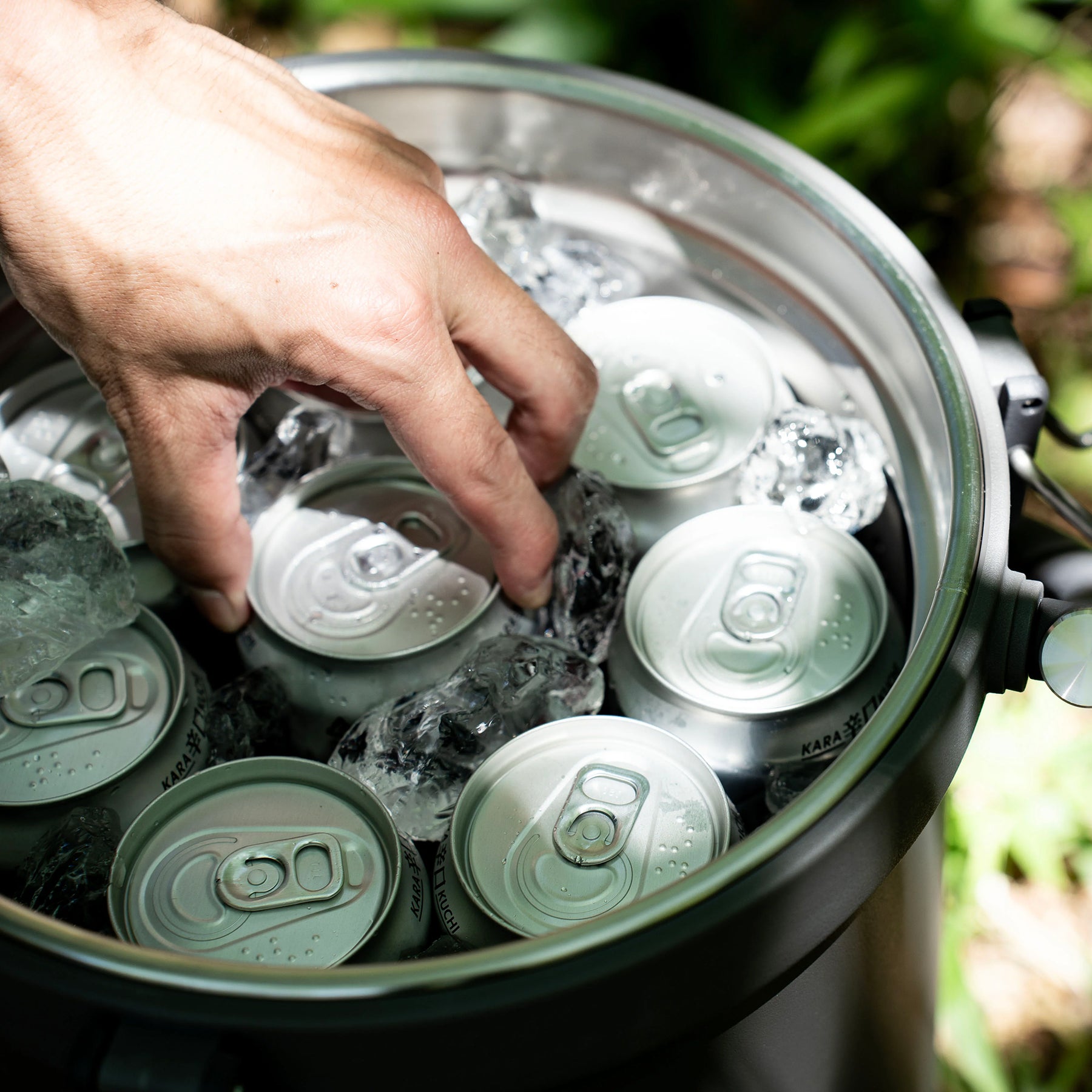 PEACOCK クーラーバケット 9.5L IGN-100｜7日保冷 ステンレス製 クーラー